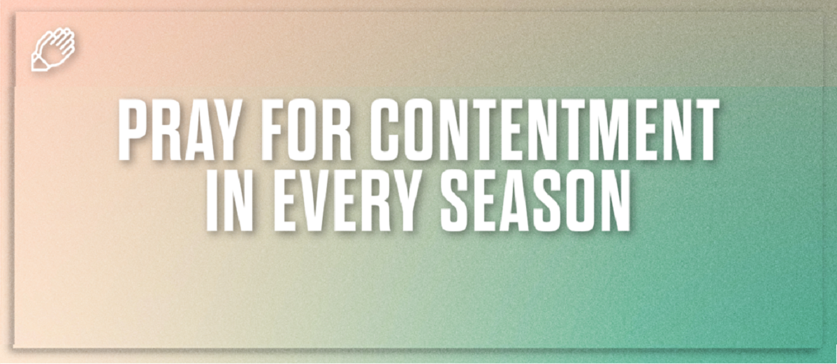 Prayer For Contentment – Rhemalogy