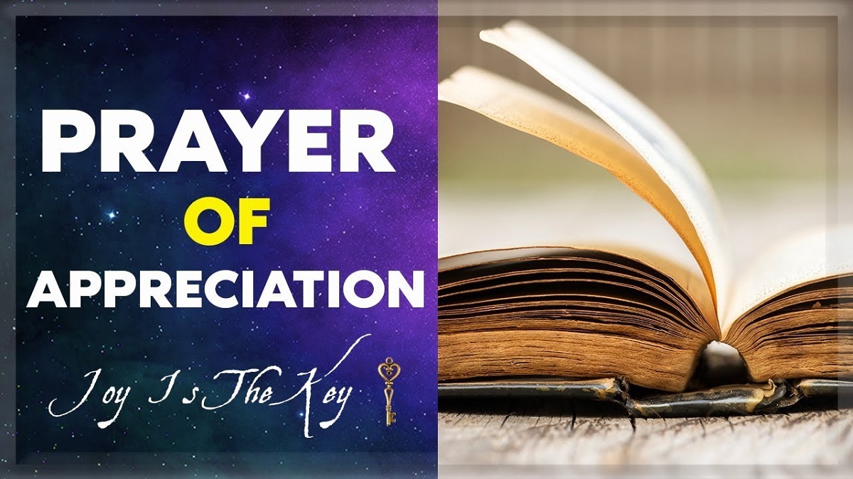 Prayer of Appreciation – Rhemalogy