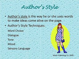 What Is An Author’s Style And Language? – Rhemalogy